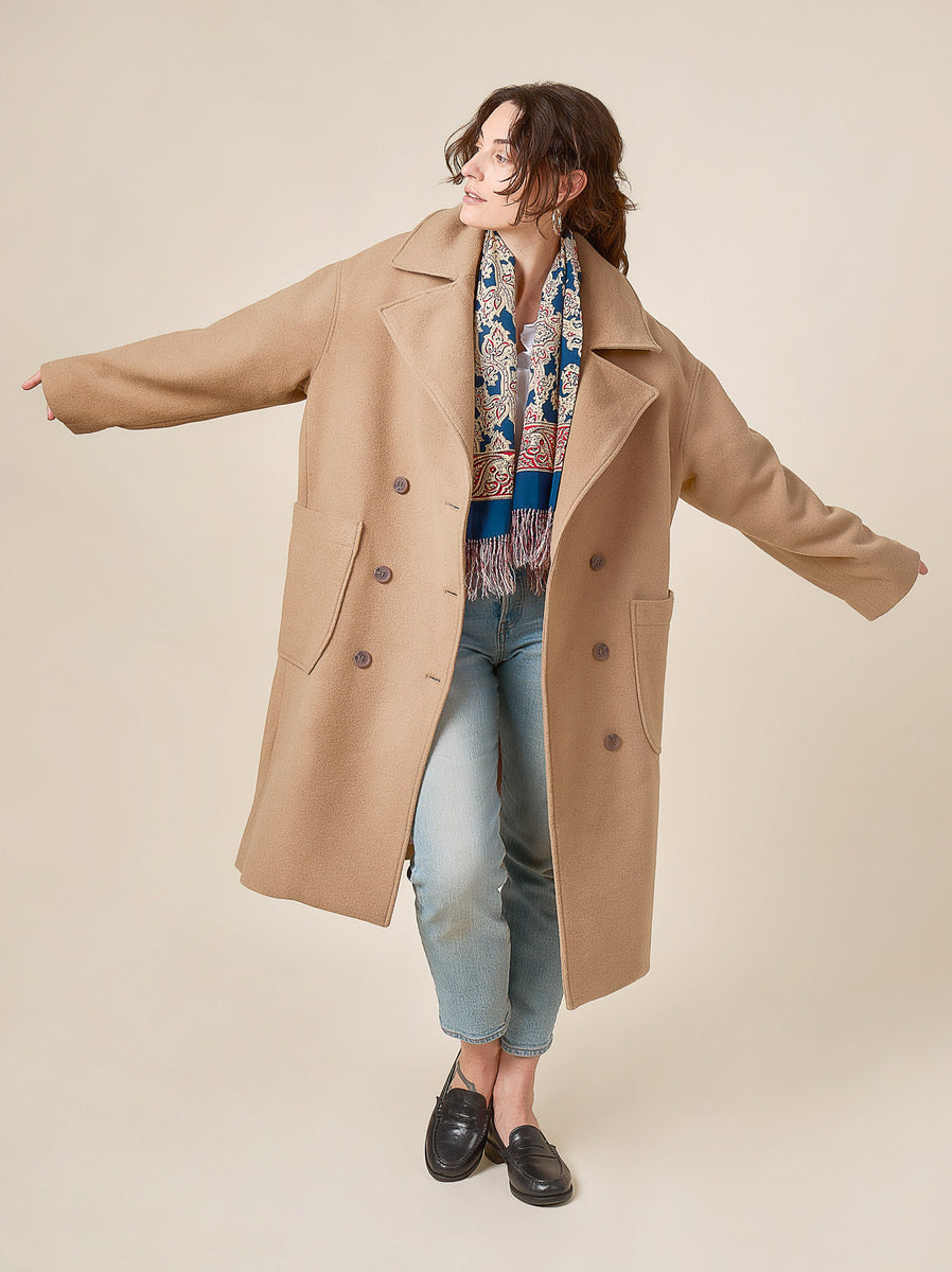 Phoebe Coat Sewing Pattern | Frankie Rose Fabrics