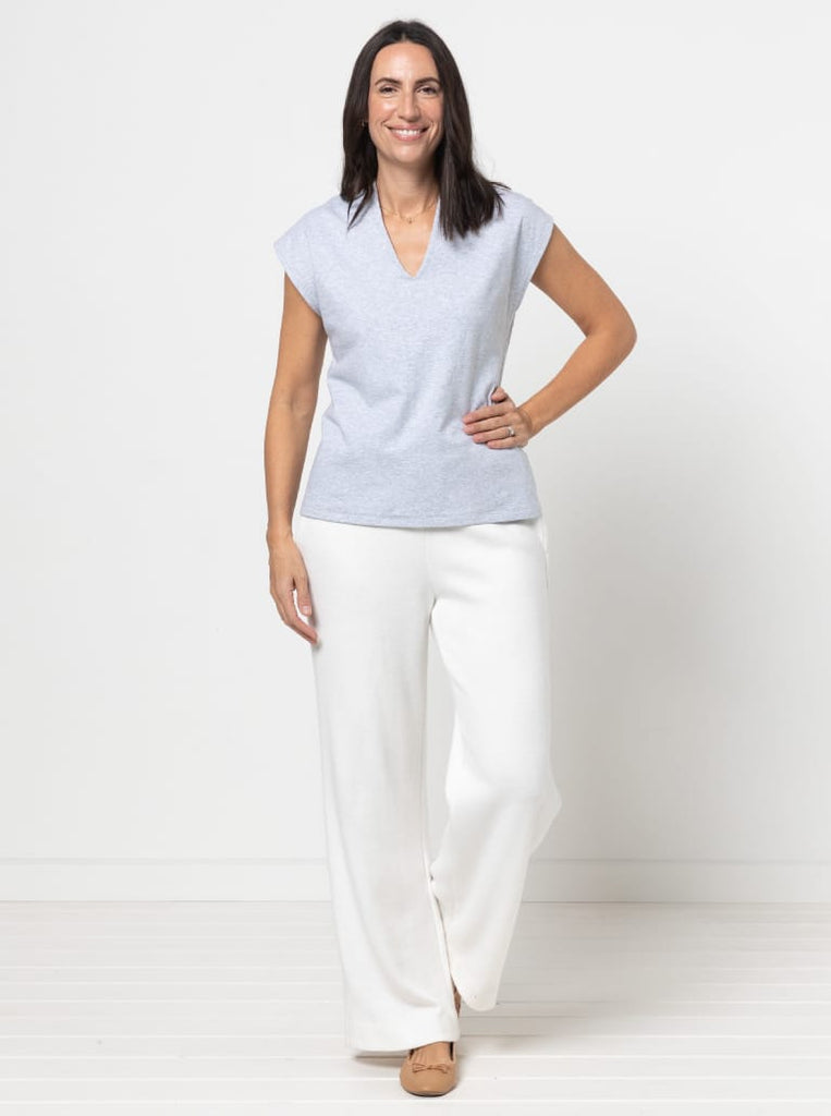Como Knit Pants Sewing Pattern by Style Arc, US Sizes 0-26