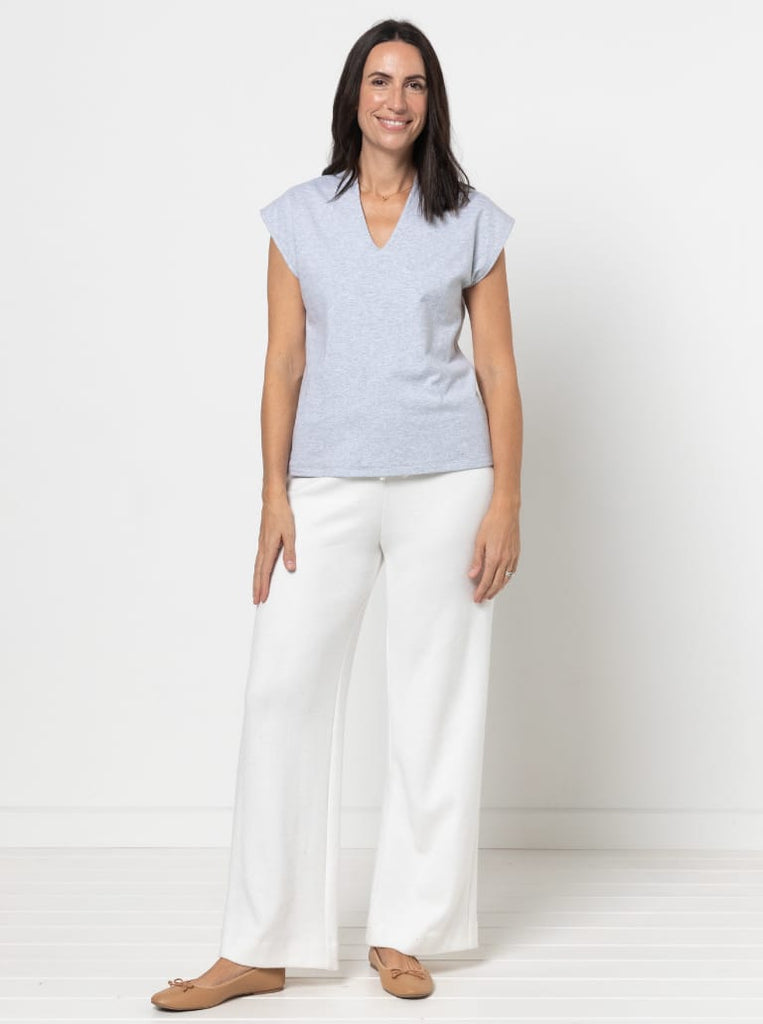 Como Knit Pants Sewing Pattern by Style Arc, US Sizes 0-26