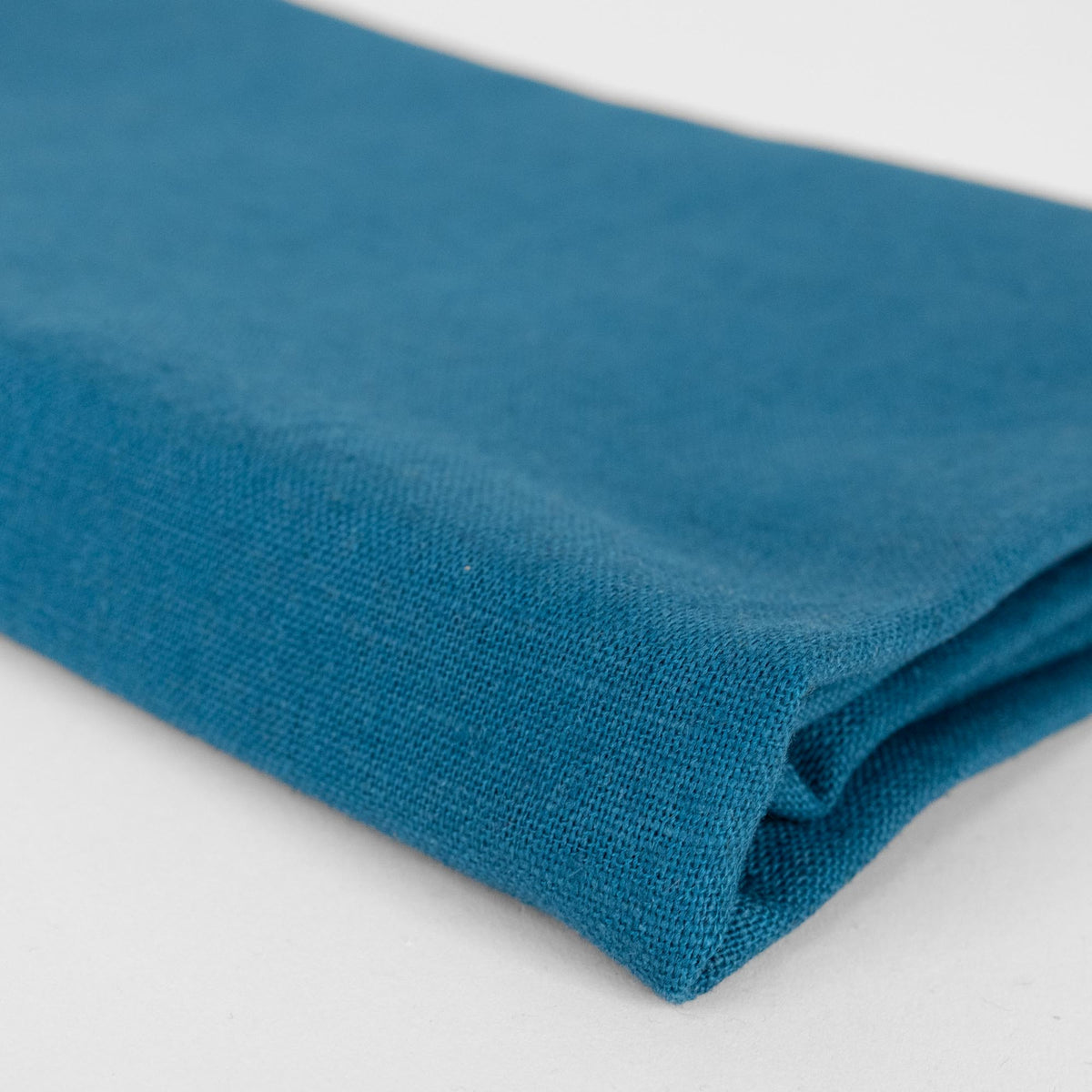 Brussels Washer Linen Rayon Blend Fabric in Ocean | Frankie Rose Fabrics